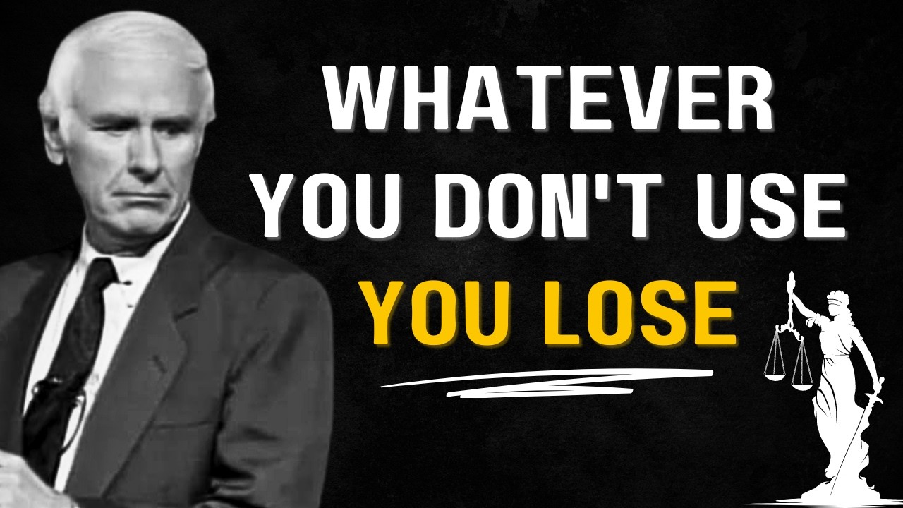 The Law of Use, and The Law of Sowing and Reaping | Jim Rohn Motivation ...