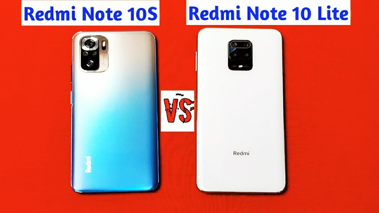 Redmi Note 10 Lite vs Redmi Note 10s Speed Test & Camera Comparison ...