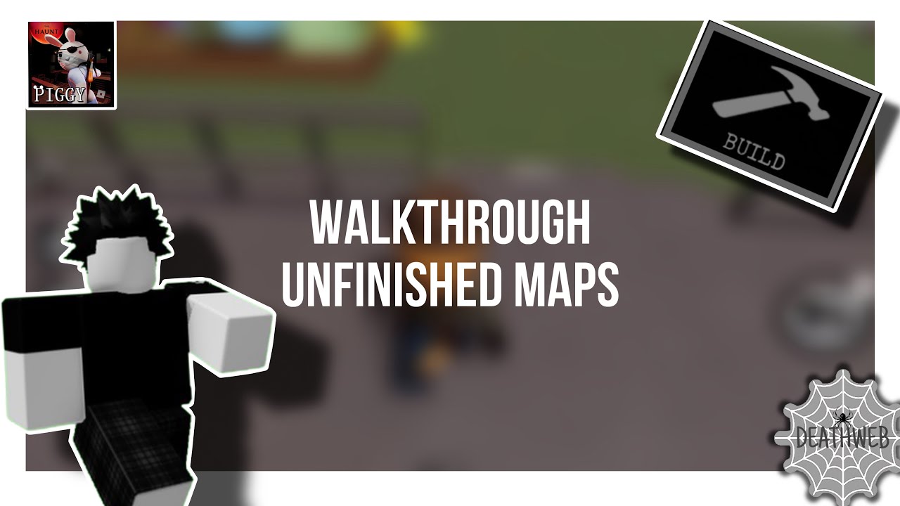Walkthrough unfinished maps | Piggy Build Mode - YouTube