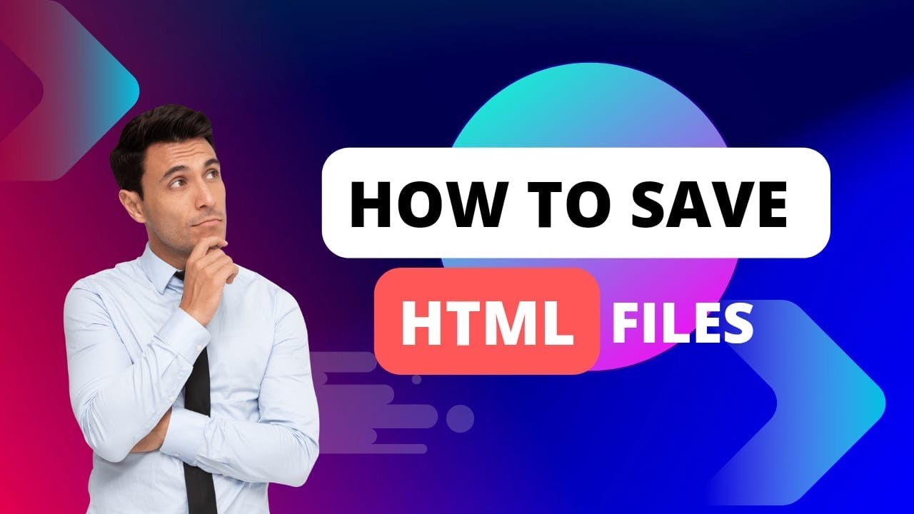 HOW TO SAVE HTML FILE || HTML PART 1 || @InfotechEducationCenter - YouTube