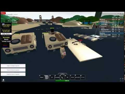 ROBLOX USSF Army New FOB 2013 defence 2 - YouTube