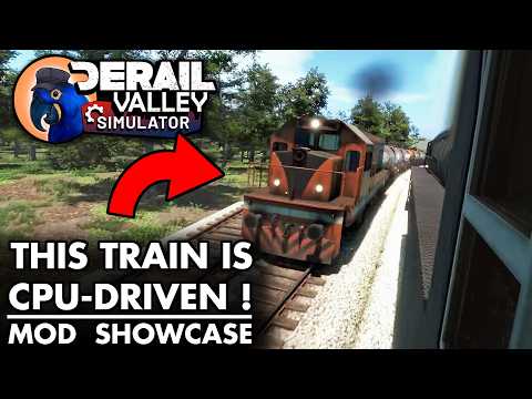 AI Trains and Signals in DERAIL VALLEY make things INTERESTING... | Mod Showcase