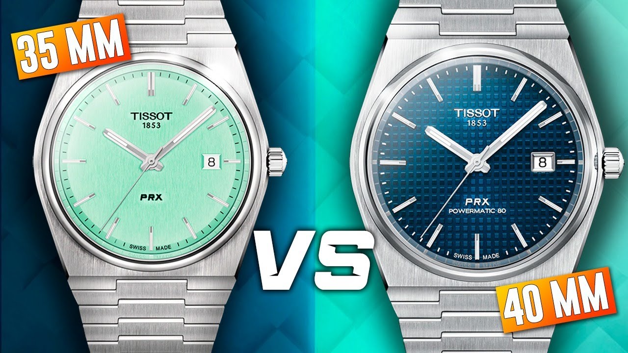 Tissot apostó en grande y ganó I Tissot PRX 35 vs 40 mm I Mi Yorch ...