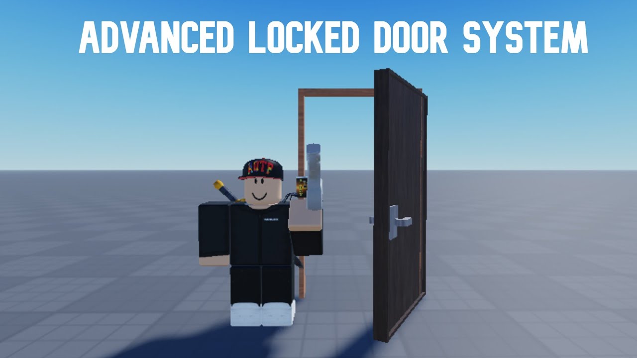 HOW TO MAKE AN ADVANCED DOOR WITH KEY SYSTEM IN ROBLOX STUDIO(model in ...