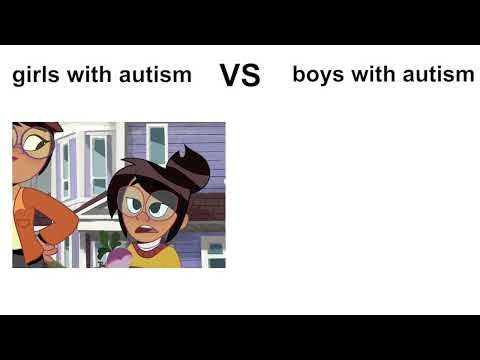 girls with autism vs boys with autism - YouTube