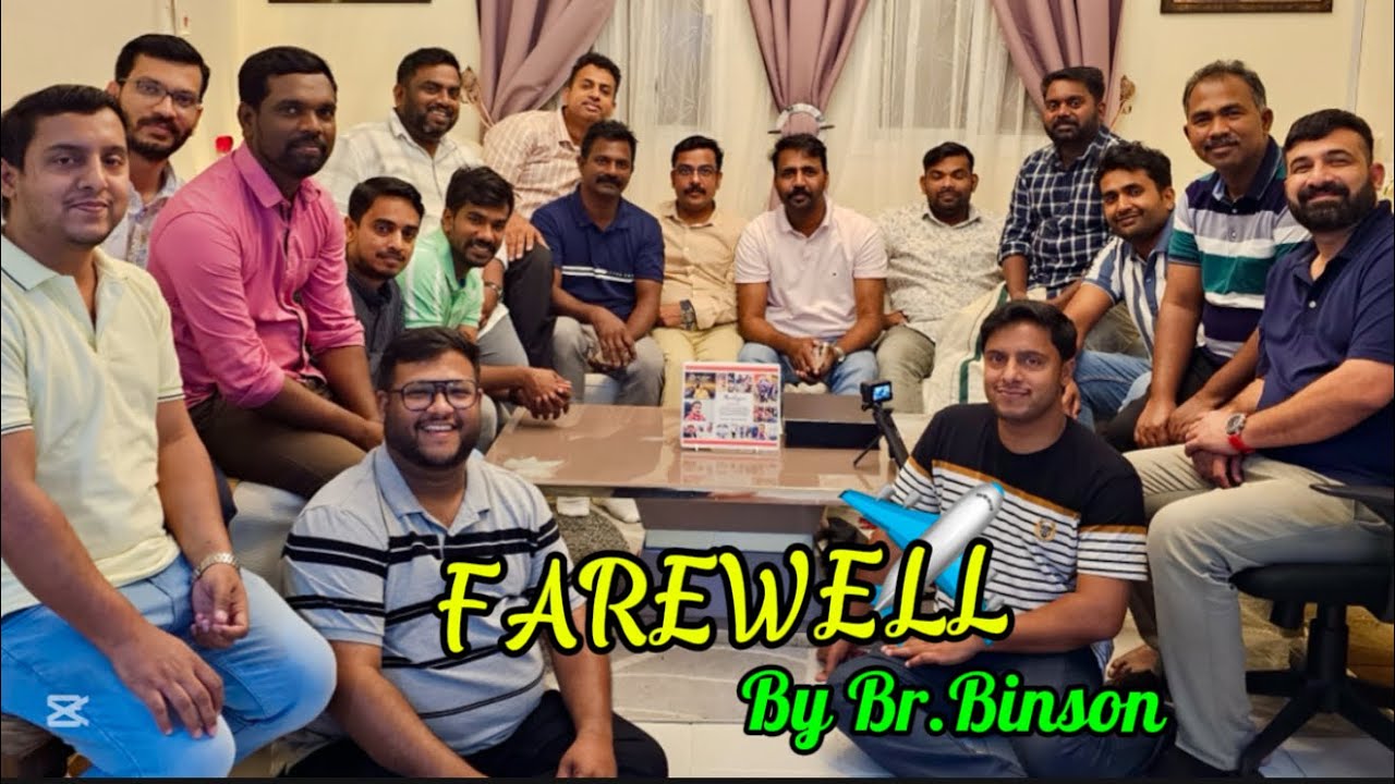 Sendoff By Binson Thomas 2nd May 2025 - YouTube