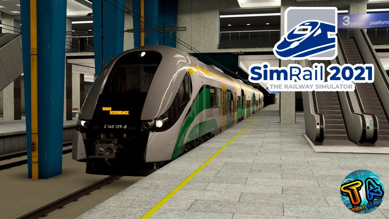 SIMRAIL -TreneroAlpha90 - YouTube