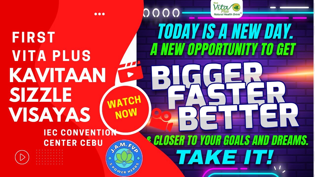 FIRST VITA PLUS INCOME ACCELATOR PROGRAM S2.0 | PRES&CEO MA'AM DOYEE ...