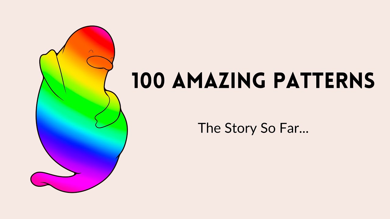 100 Amazing Patterns by Jade Summer. Finished pages. - YouTube