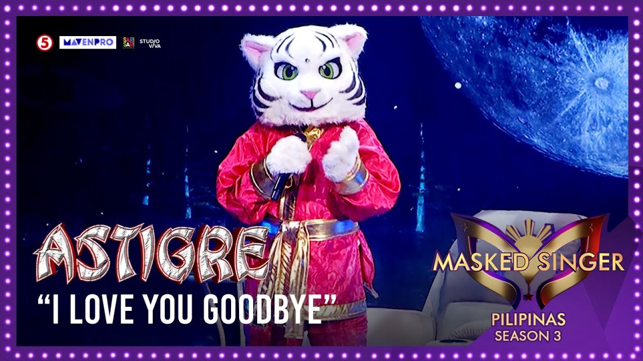 Masked Singer Pilipinas Season 3 | ASTIGRE | "I Love You Goodbye" - YouTube