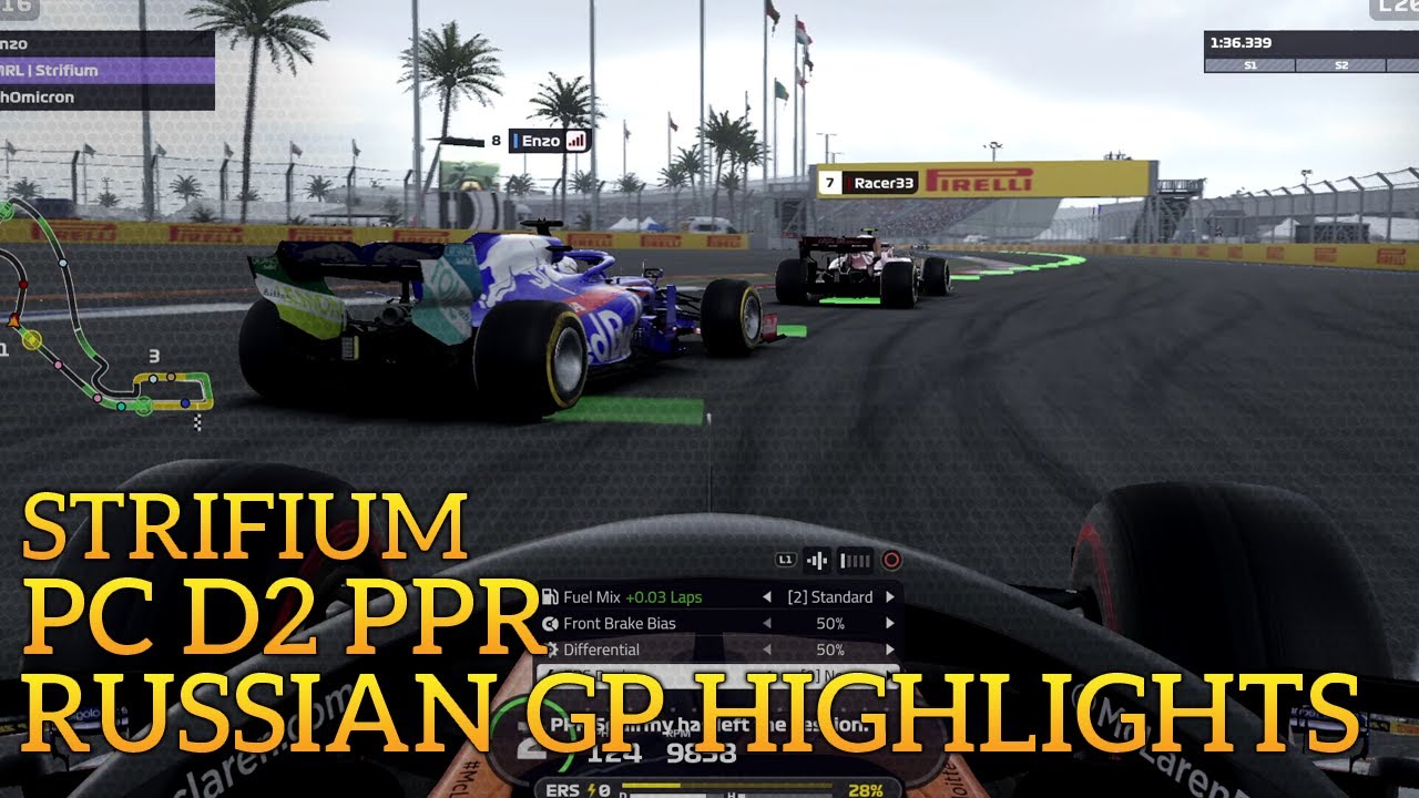 Strifium Race Highlights - PPR Esports PC D2 Russian GP - YouTube