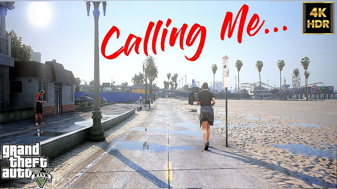 GTA 5 Cinematic Calling Me Official Music Video 4K HDR 60FPS RTX 3070 ...