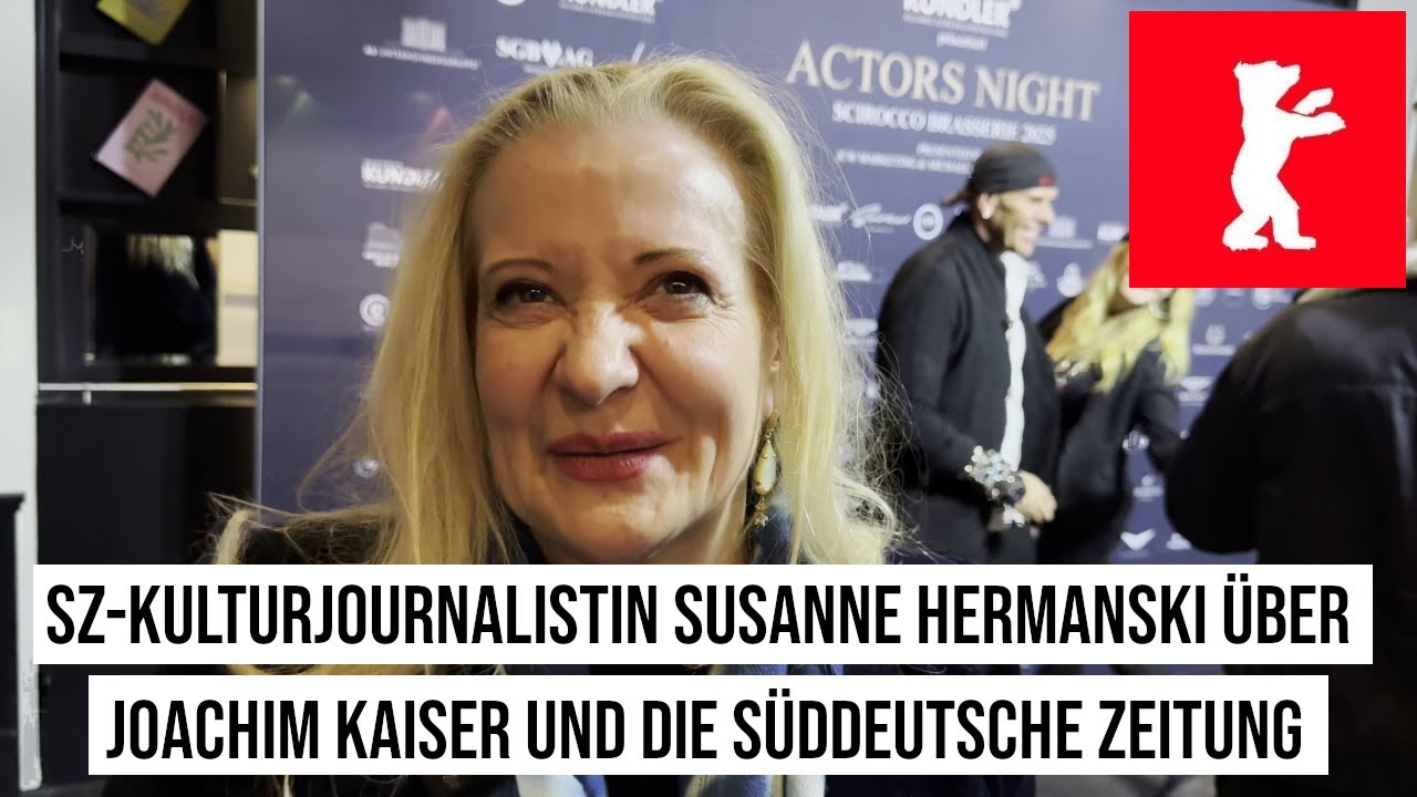 12.02.2025 Berlin SZ-Kulturjournalistin Susanne Hermanski über Joachim ...