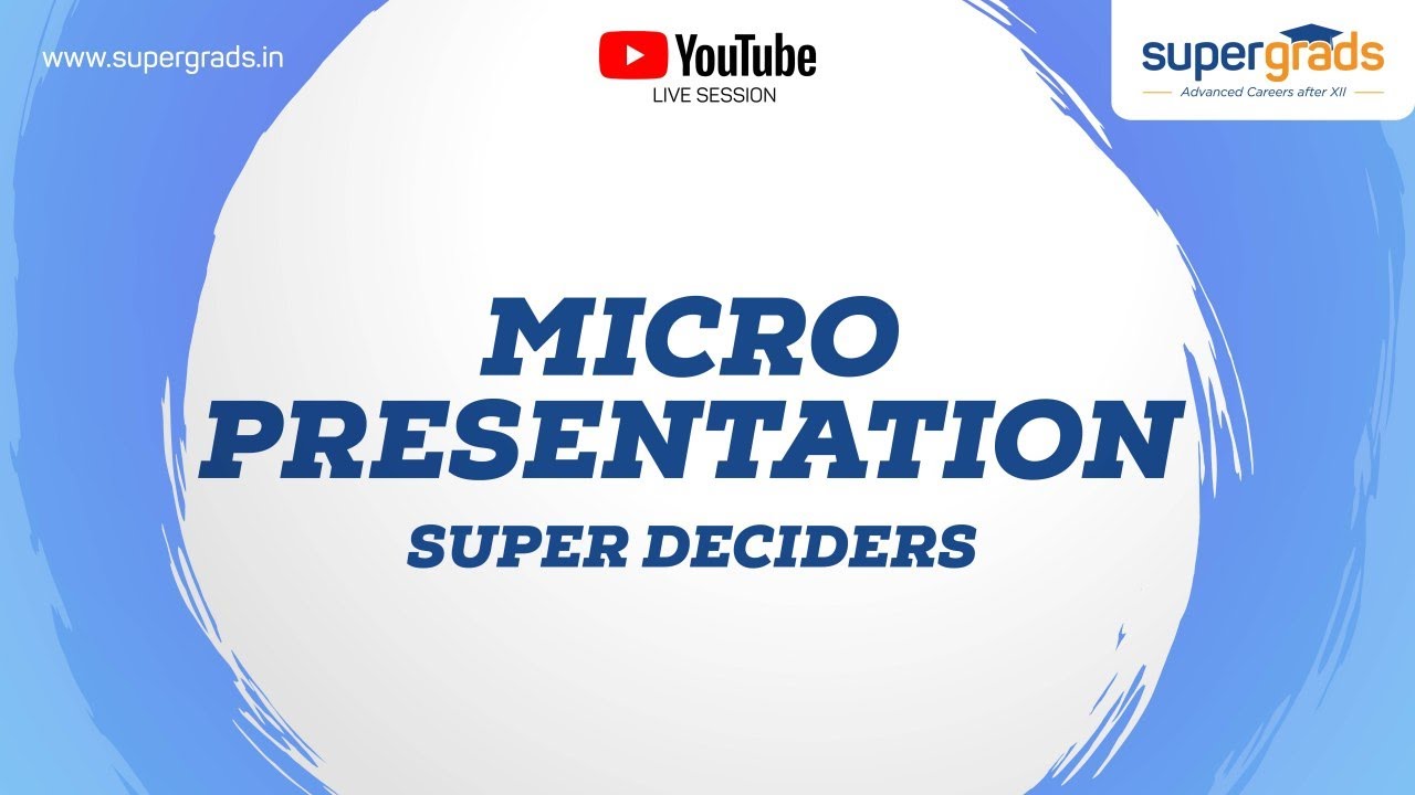 How To Prepare for Micro Presentations - Chirst University | Supergrads ...