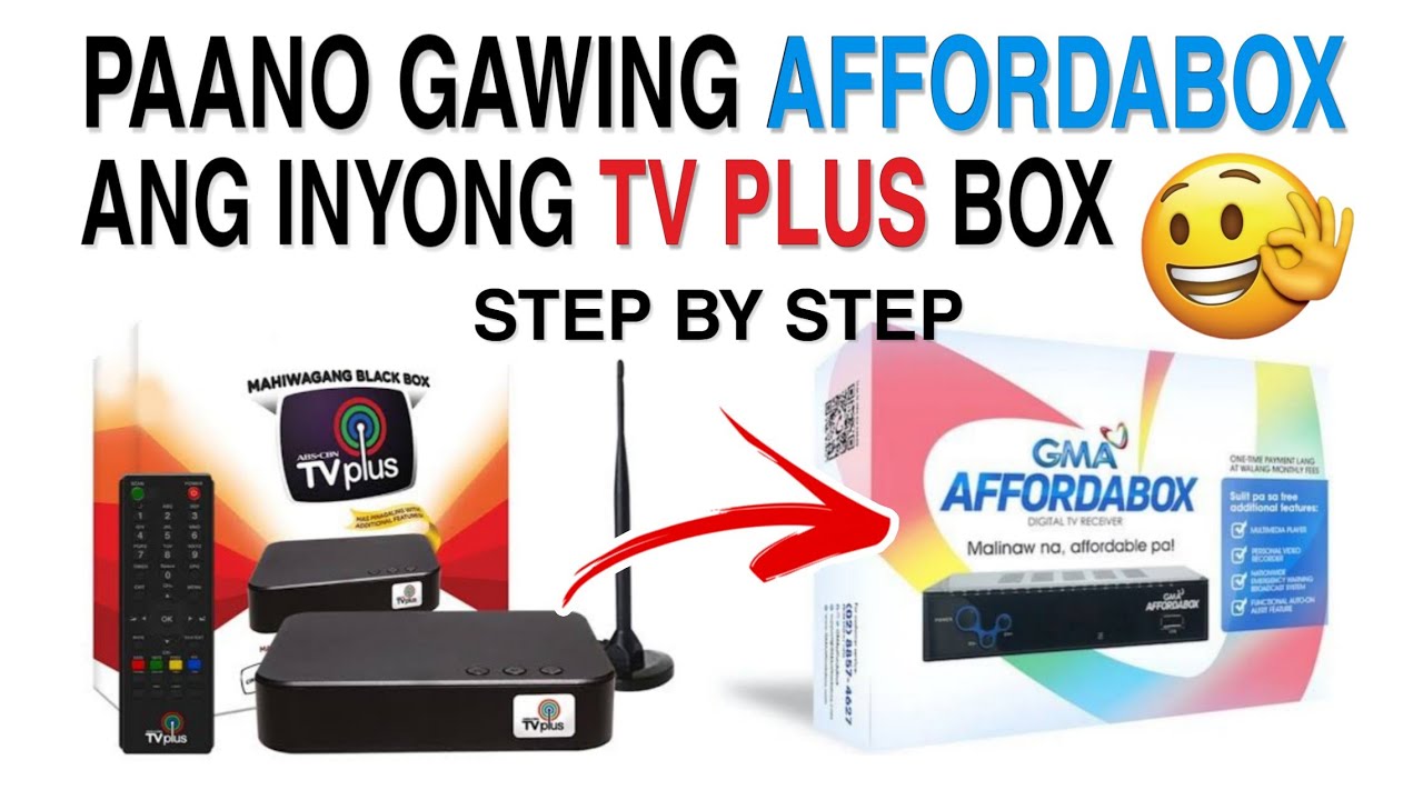 TV Plus to GMA AFFORDABOX | Paano Gawing AFFORDABOX ang Inyong TV PLUS ...