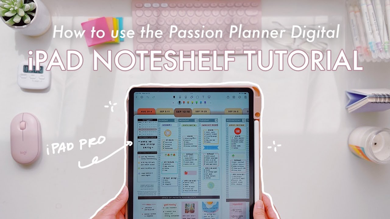 How to Use Noteshelf as a Digital Planner | iPad Edition! - YouTube
