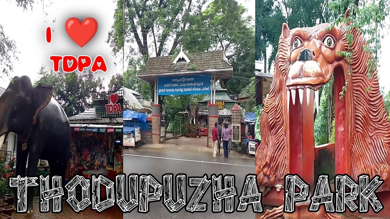 Thodupuzha Municipal Park Views | River View Park Thodupuzha - YouTube