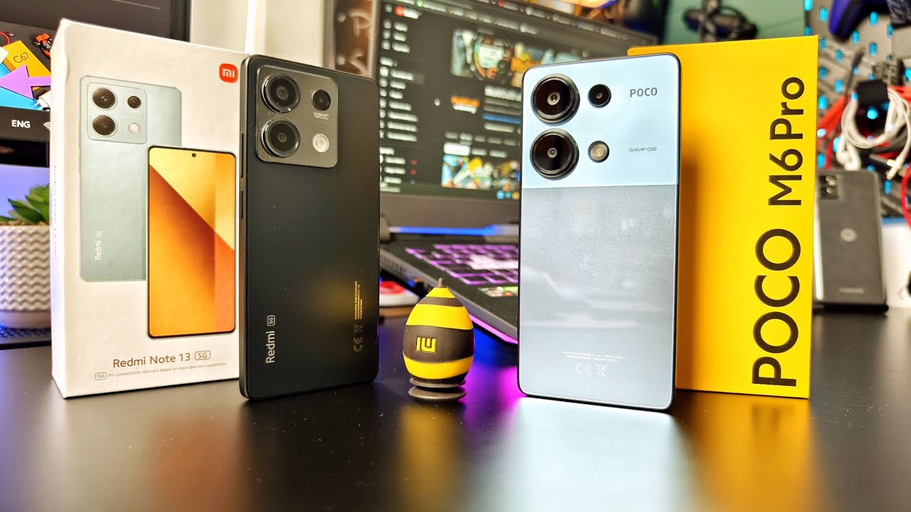 Xiaomi Κινητά 2024 | Poco M6 Pro vs Redmi Note 13 5G - YouTube
