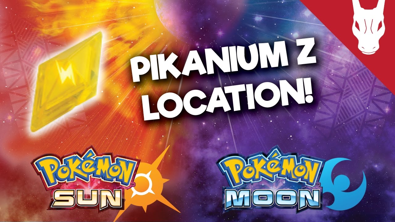 Where to Find Pikanium Z in Pokemon Sun and Moon - YouTube