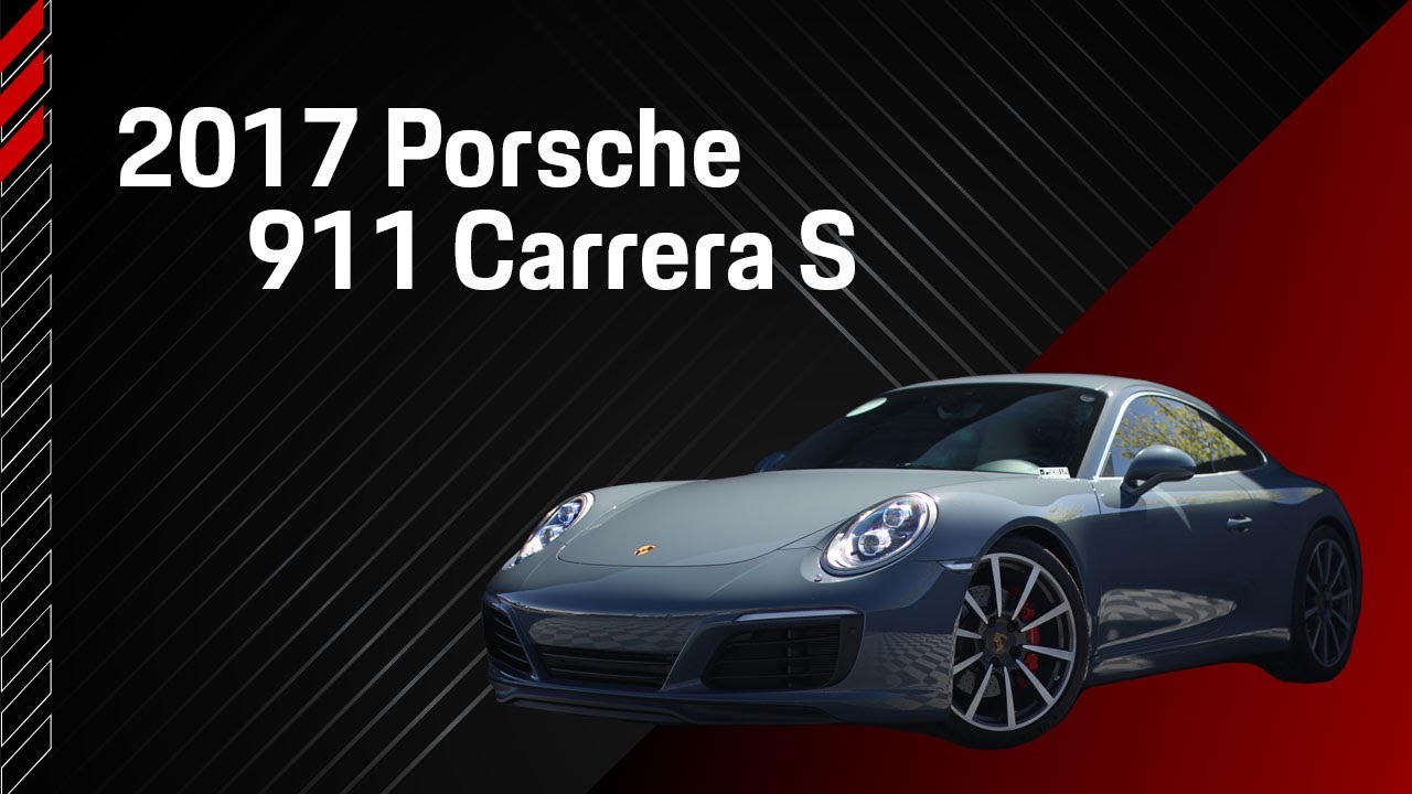 2017 Porsche 911 Carrera S: Graphite Blue Metallic (Walk Around) - YouTube