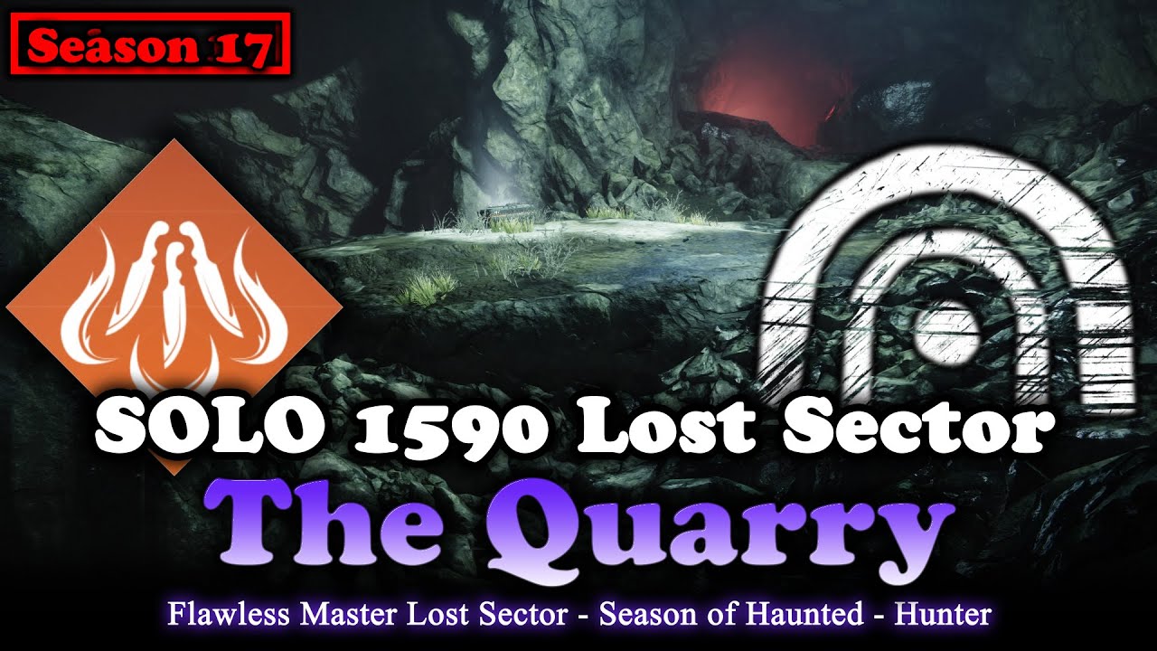 Solo Master Lost Sector The Quarry 1590 (Destiny 2) - YouTube