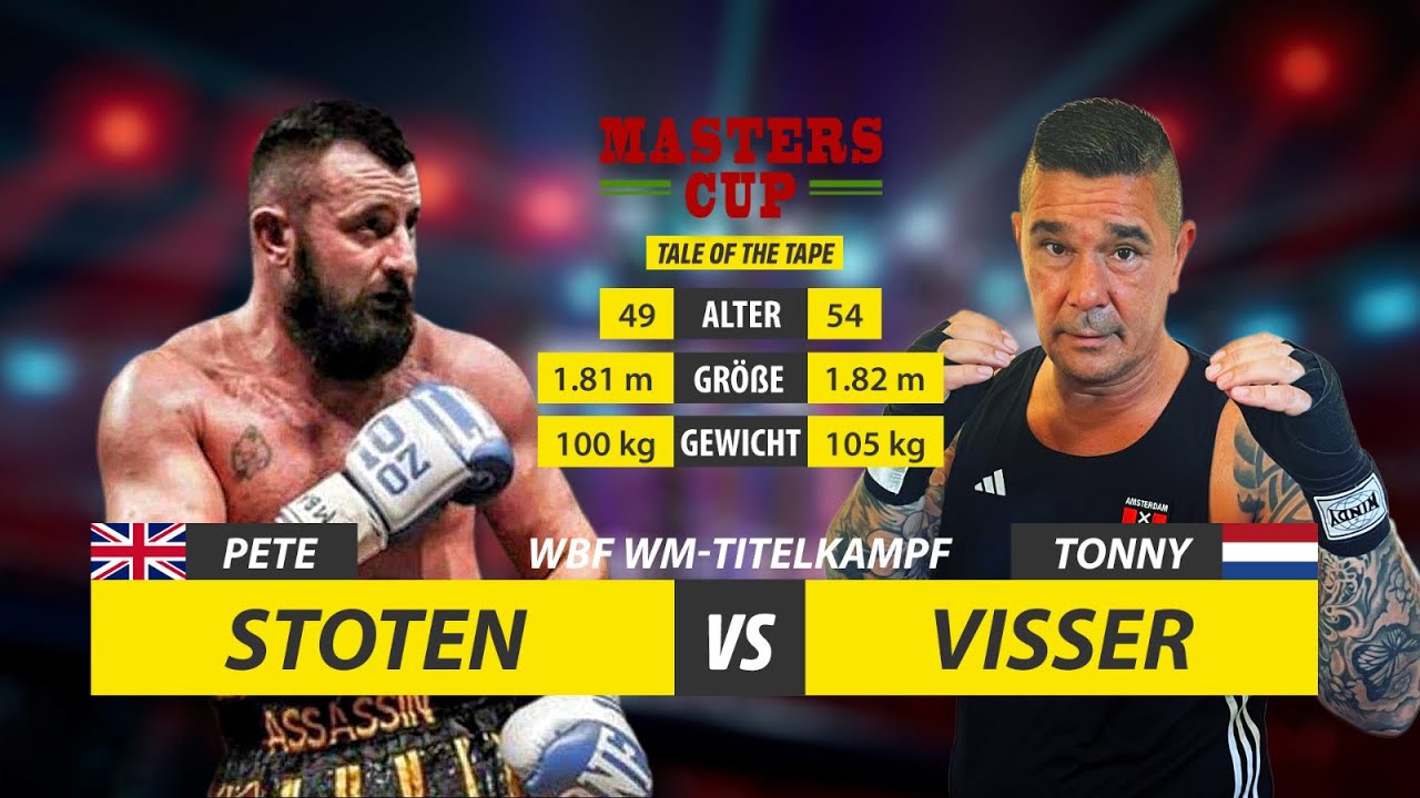 Pete Stoten vs. Tonny Visser | Int. Masters Cup 2024 | Full Fight - YouTube