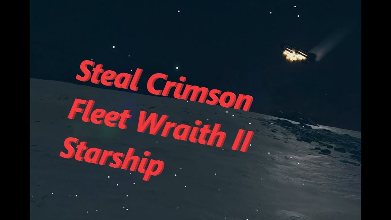 Starfield, Steal Crimson Fleet Wraith II from Huygens VIII, Huygens ...