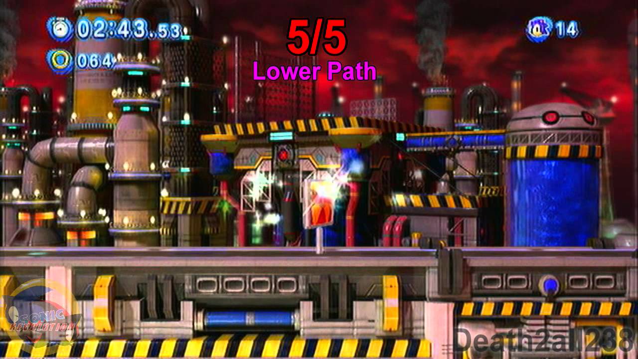 Sonic Generations: Red Star Ring Guide (Chemical Plant Zone) - YouTube