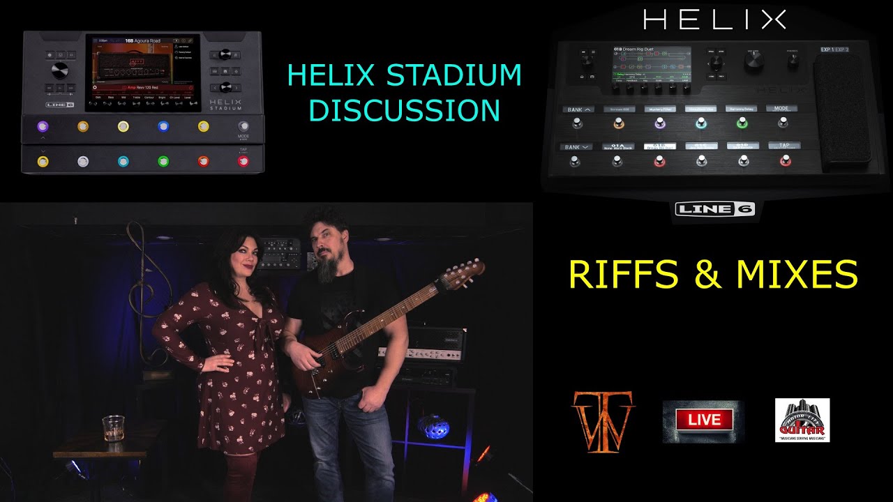 Line 6 Helix Stadium Discussion - Live Hang/Q&A - YouTube