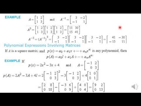 Linear Alg Lec 7 - YouTube