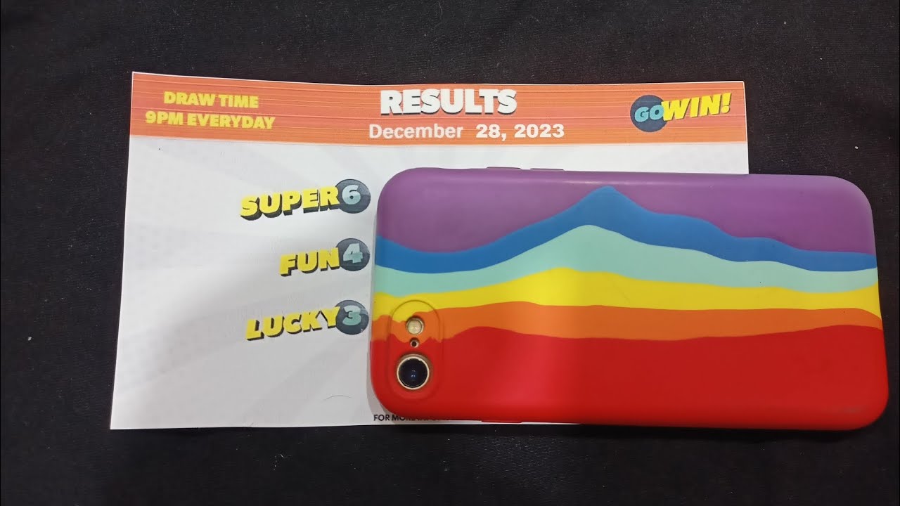 GO WIN DRAW RESULTS FOR DECEMBER 28-12-2023 #GOWIN | FUN 4 | SUPER 6 ...