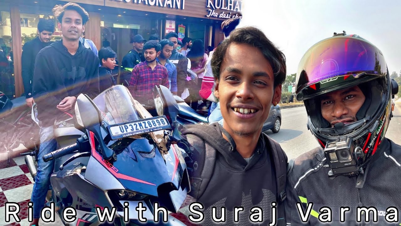 Ride with Suraj Varma bhai | full throttle | crazy meet up ride 😎 - YouTube