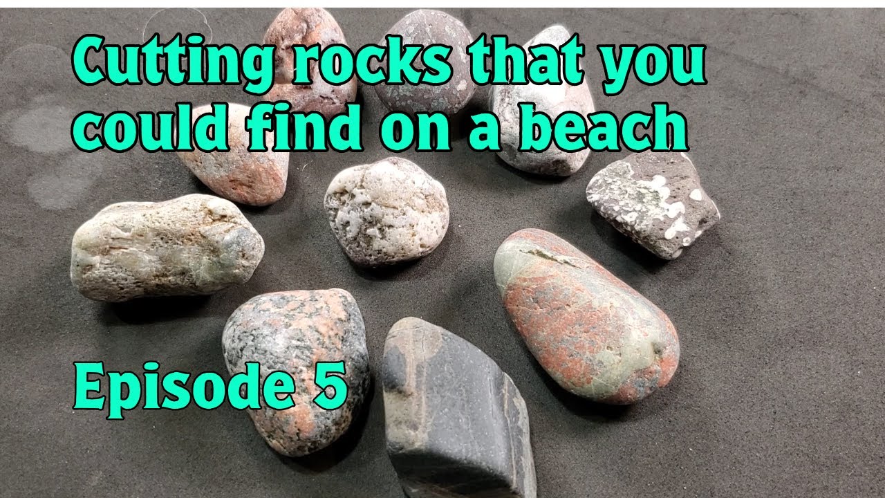 Cutting rocks that you can find on a beach...Ep5 - YouTube