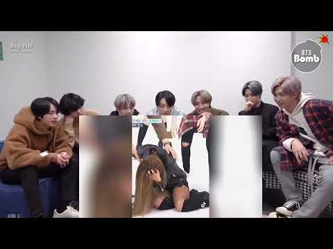 BTS reacciona a Blackpink tiktok