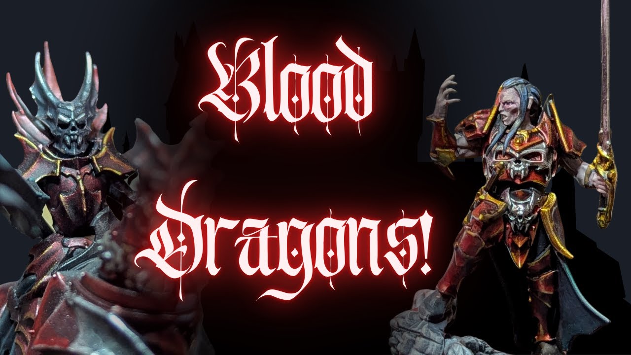 This Paint Scheme Took A YEAR - Classic Warhammer Vampire Tutorial ...