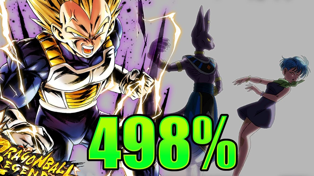 SSJ2 Rage Vegeta 498% Showcase || Dragon Ball Legends - YouTube