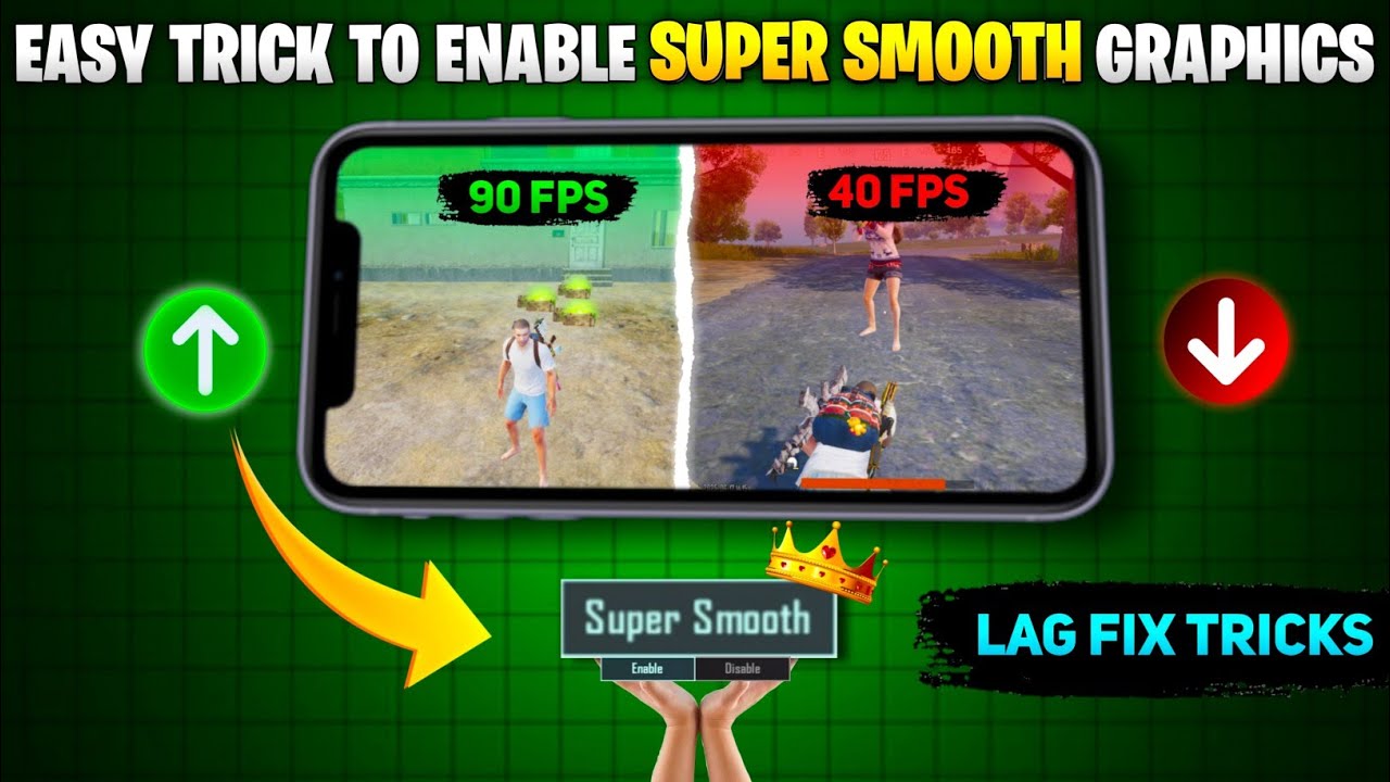 🔥Easy Trick to Enable SUPER SMOOTH Graphics | No Lag Best Secret ...