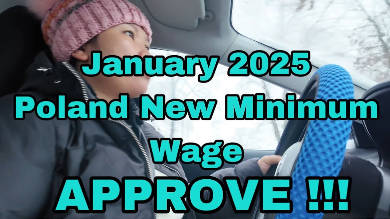 January 2025 Poland New Minimum Wage. APPROVE!!! #polandlife # ...