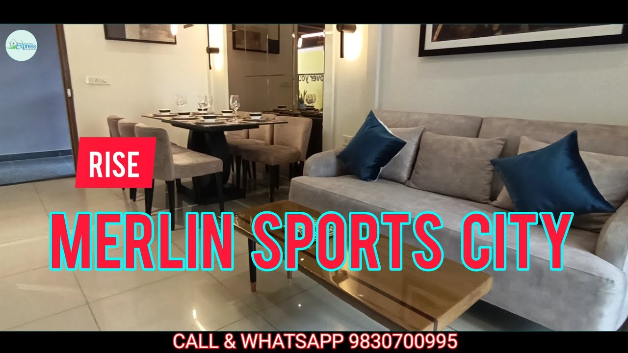 3 BHK flat 57 lakh Onwards,Merlin Rise at Rajarhat,On Rajarhat 6 lane ...