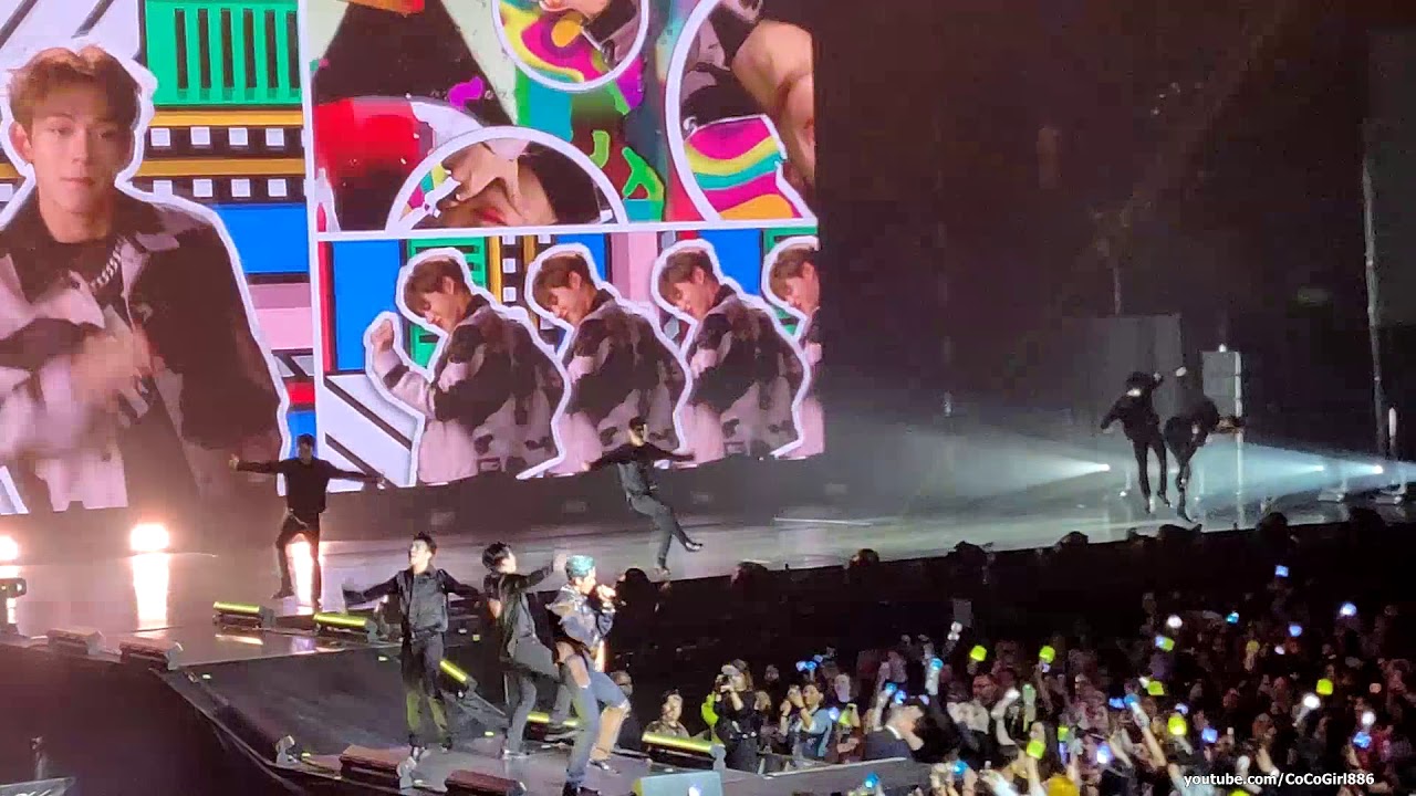 SuperM Lucas Solo - Bass Go Boom (2019.11.19 We Are The Future NY MSG ...