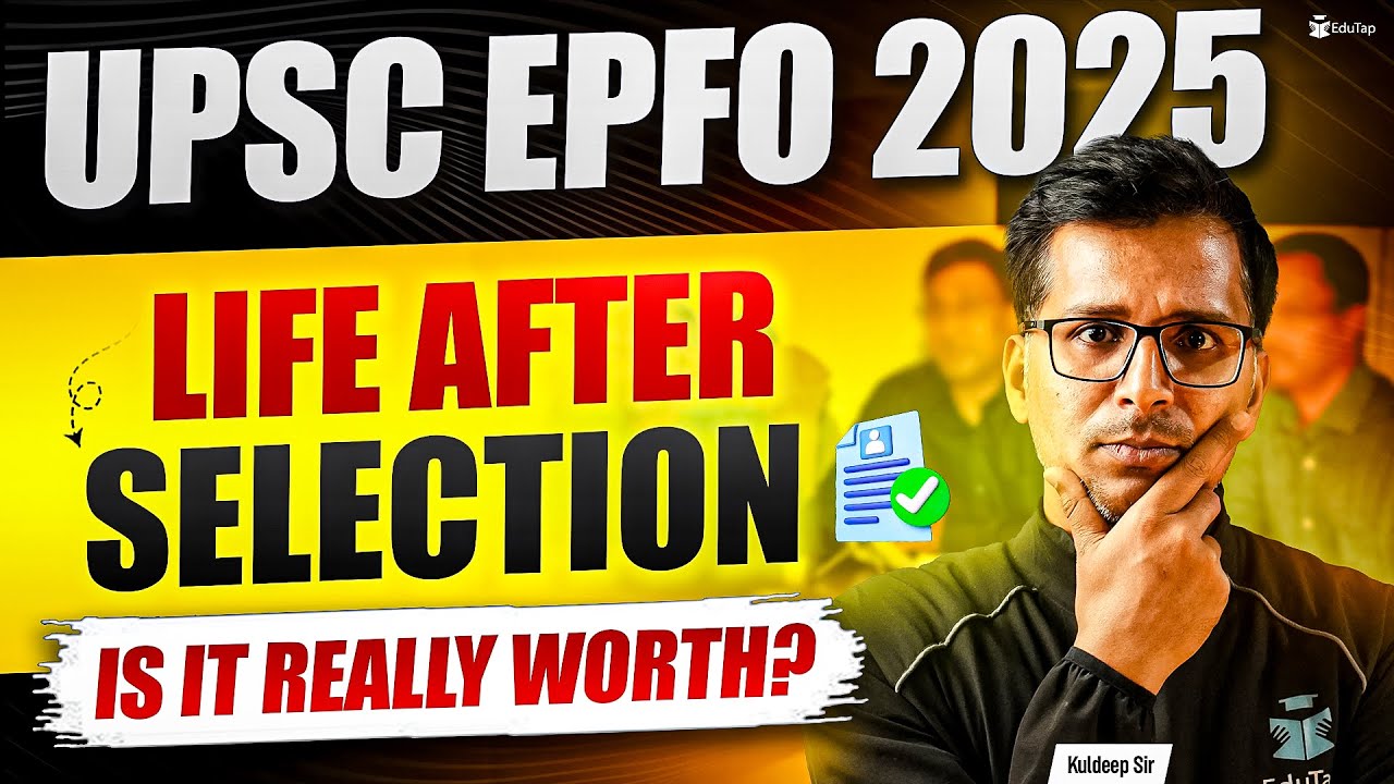 UPSC EPFO Lifestyle 2025 | Life of UPSC EPFO APFC & EO/AO Officer ...