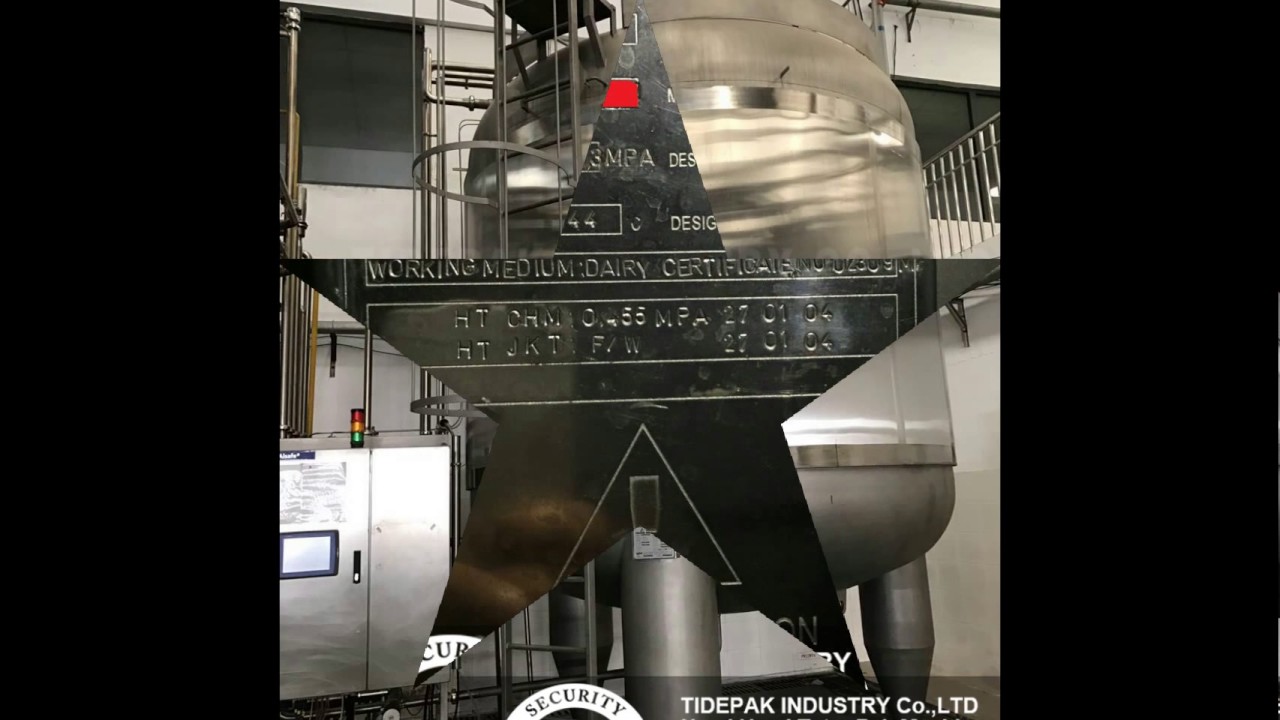 Tetra Pak Aseptic Tank 20000 LTR Used Tetra pack Tank aseptic Second ...