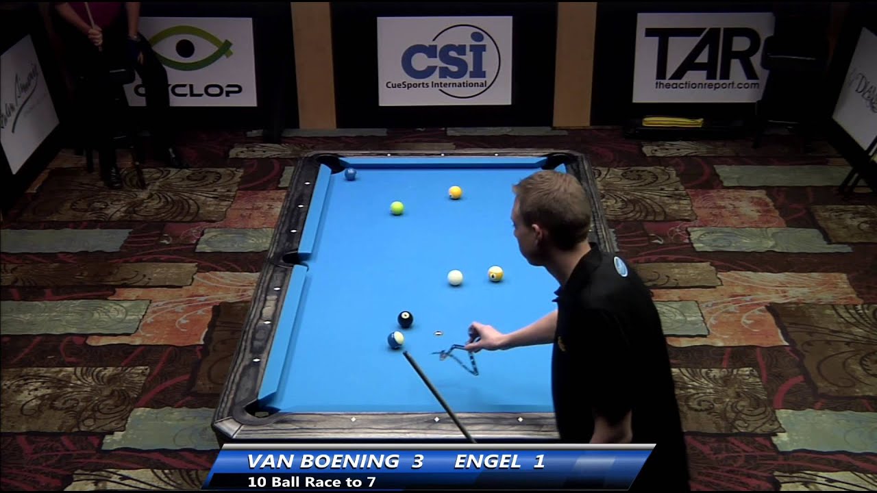 2014 CSI USBTC 10 Ball: Shane Van Boening vs Jesse Engle - YouTube