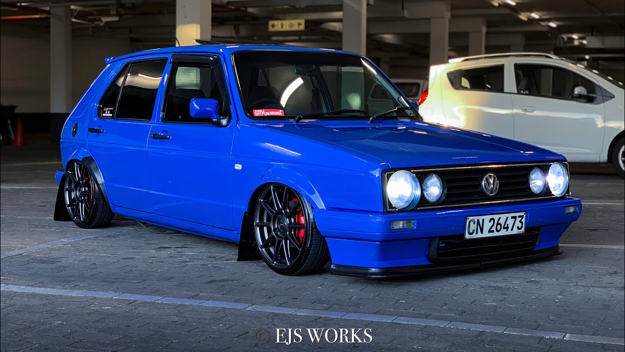 INTRODUCING BLUE THE MOST BEAUTIFUL BAGGED MK1/CAR CINEMATICS 4k - YouTube