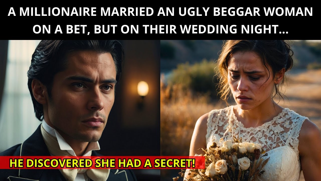 BILLIONAIRE LOSES A BET AND MARRIES AN "UGLY" BEGGAR... BUT ON THEIR ...