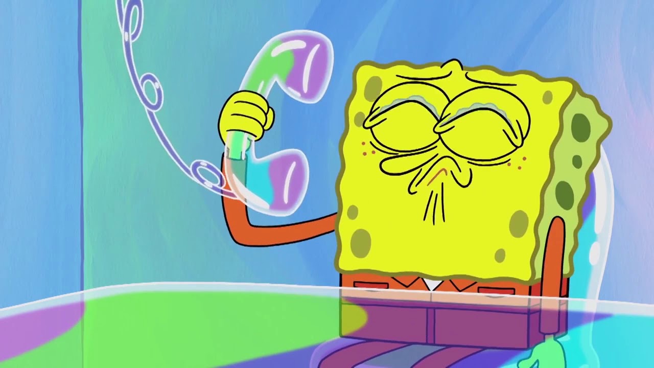 Spongebob has a mental breakdown - YouTube