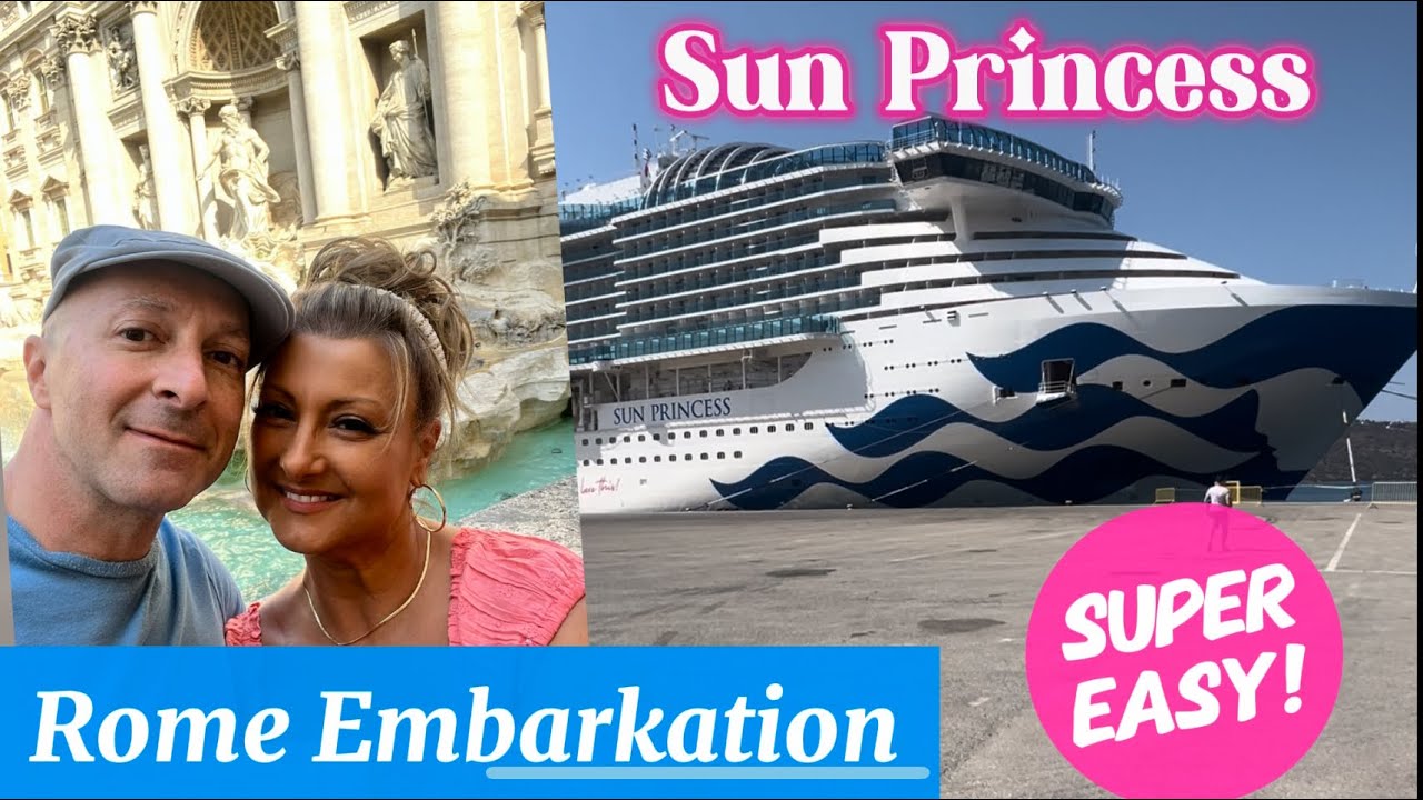 Sun Princess Embarkation Day! - YouTube