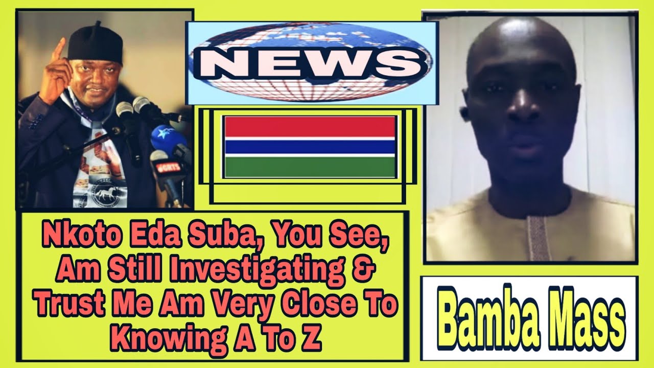 Bamba Mass: 10/12/2021Nkoto Eda Suba, you see after your foreign voters ...
