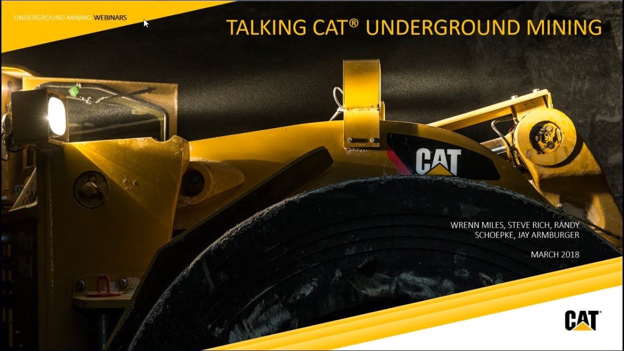 Webinar: Talking Cat® Underground Mining - YouTube