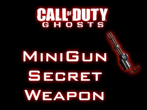 **NEW & SOLO** MINIGUN GLITCH SECRET WEAPON **COD GHOSTS** - YouTube